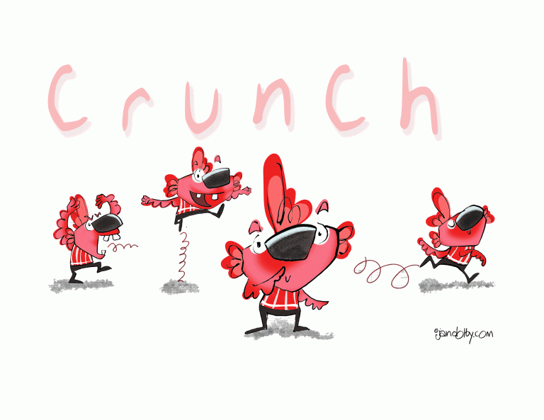 Crunch animation test - Jan Dolby