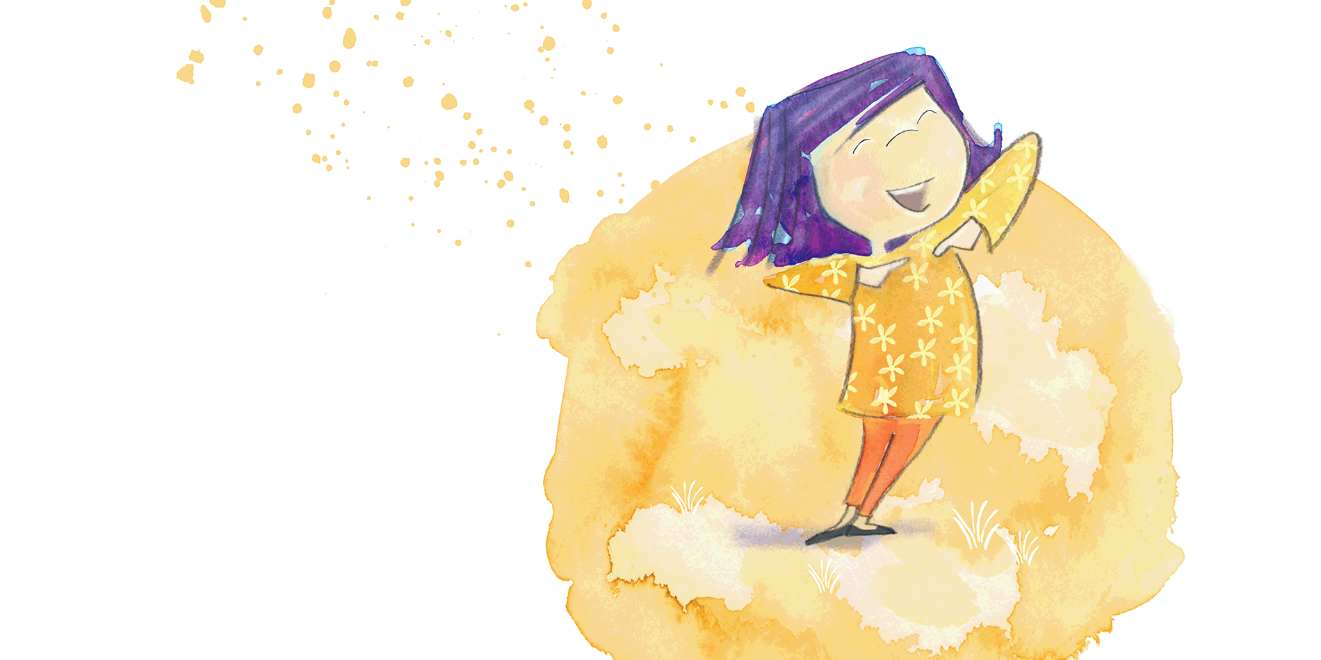 Lucky Me illustrations - Jan Dolby